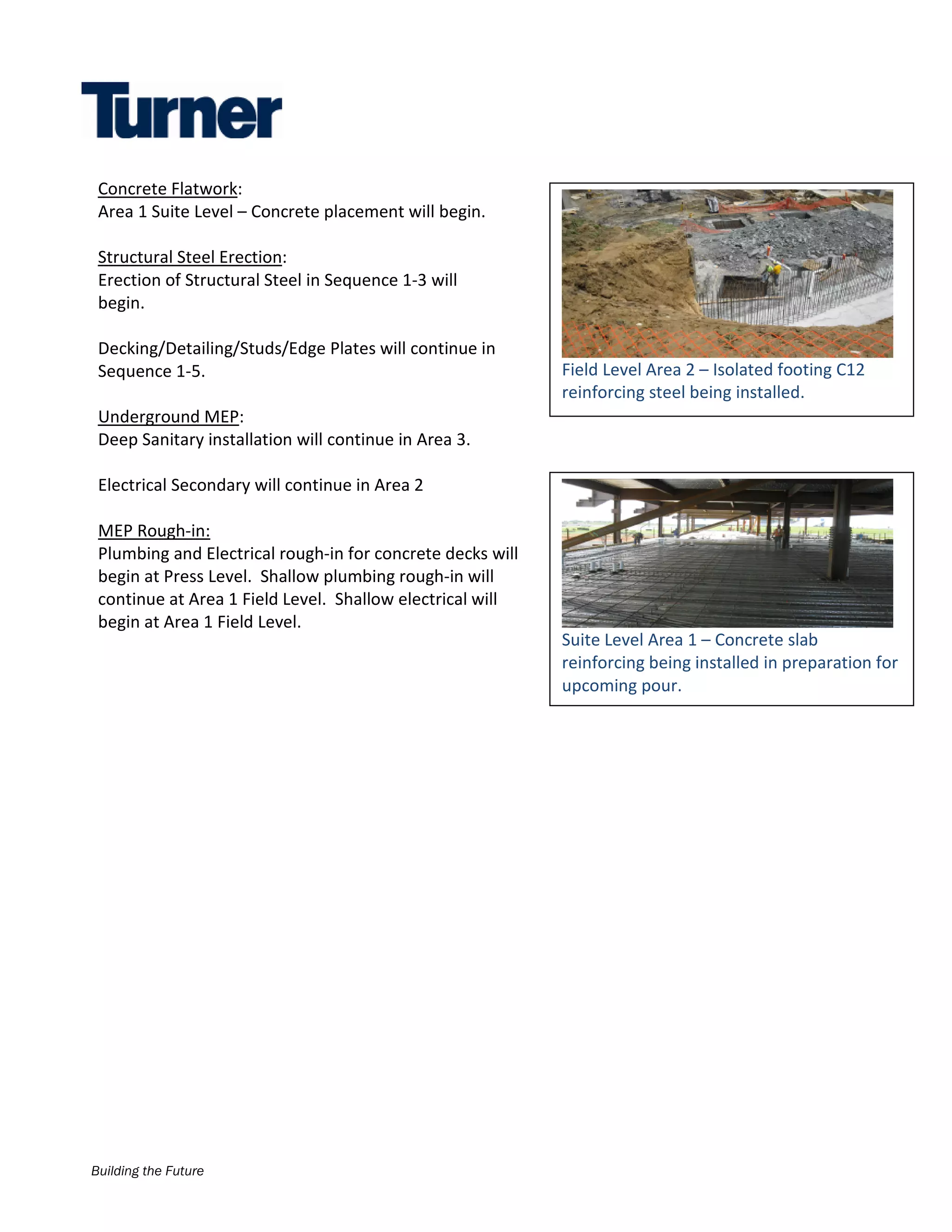 Weekly Construction Update 06-14-10 | PDF