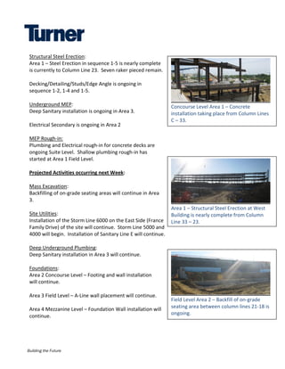 Weekly Construction Update 06-14-10 | PDF