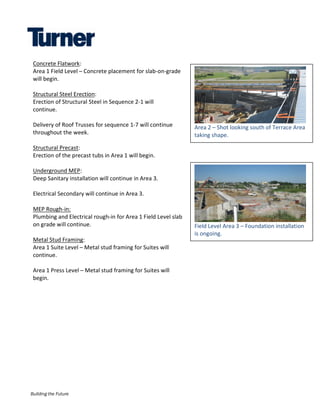 Construction Update 7-6-2010 | PDF | Civil Engineering Industry ...