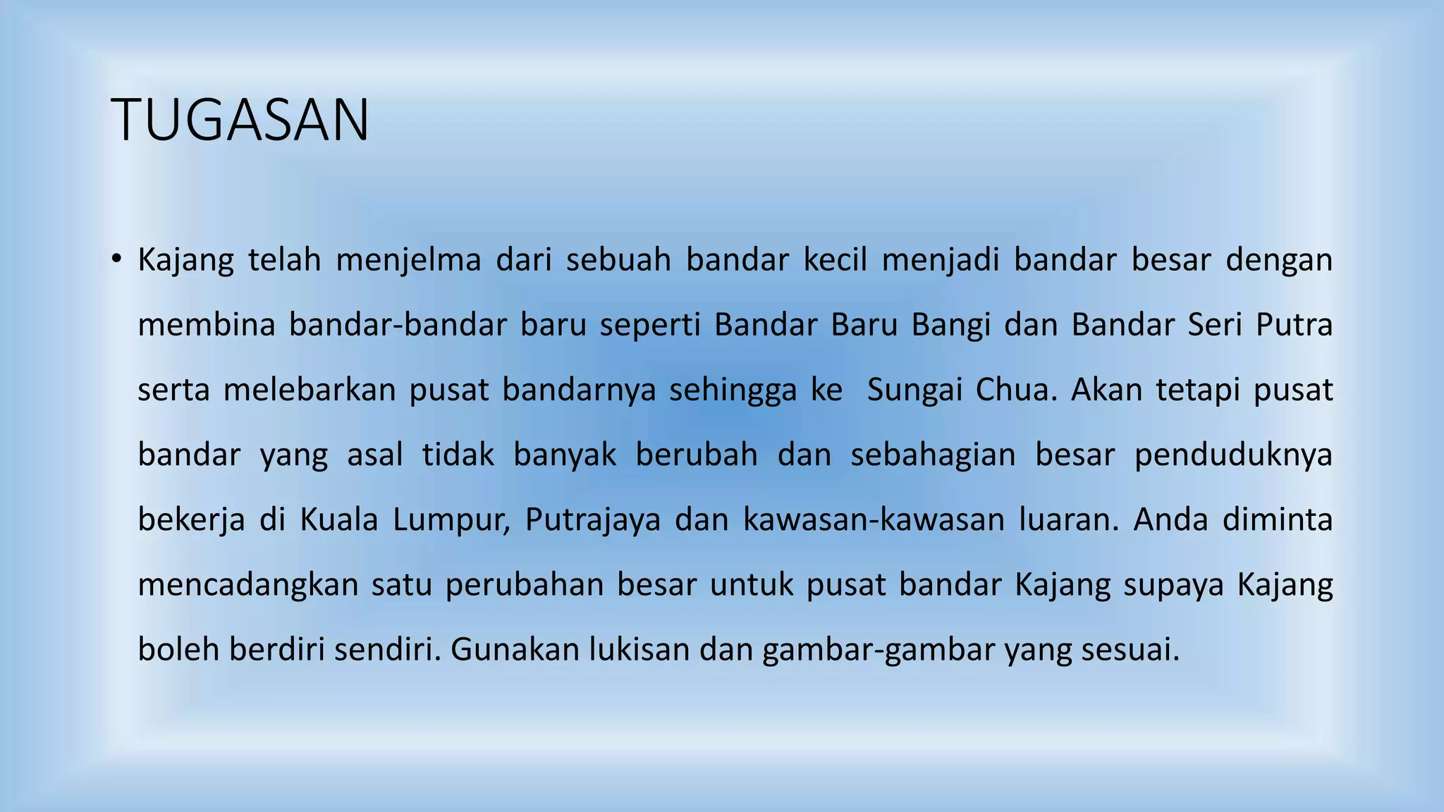 Memperbaharui bandar | PPTX