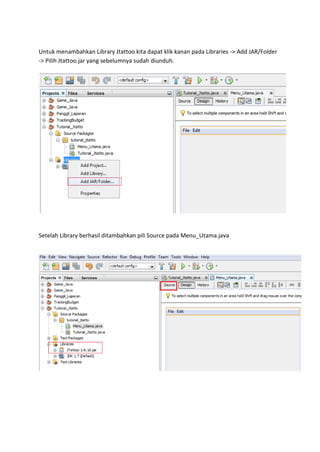Mempercantik tampilan frame dengan JTattoo | PDF