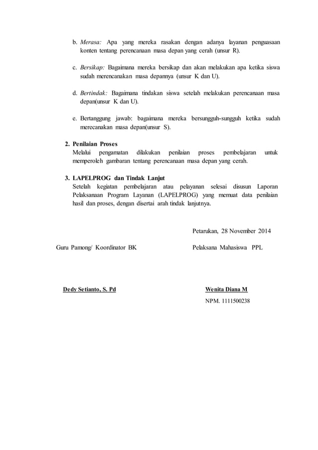 RPL BK Klasikal Mempersiapkan masa depan yang cerah | DOCX