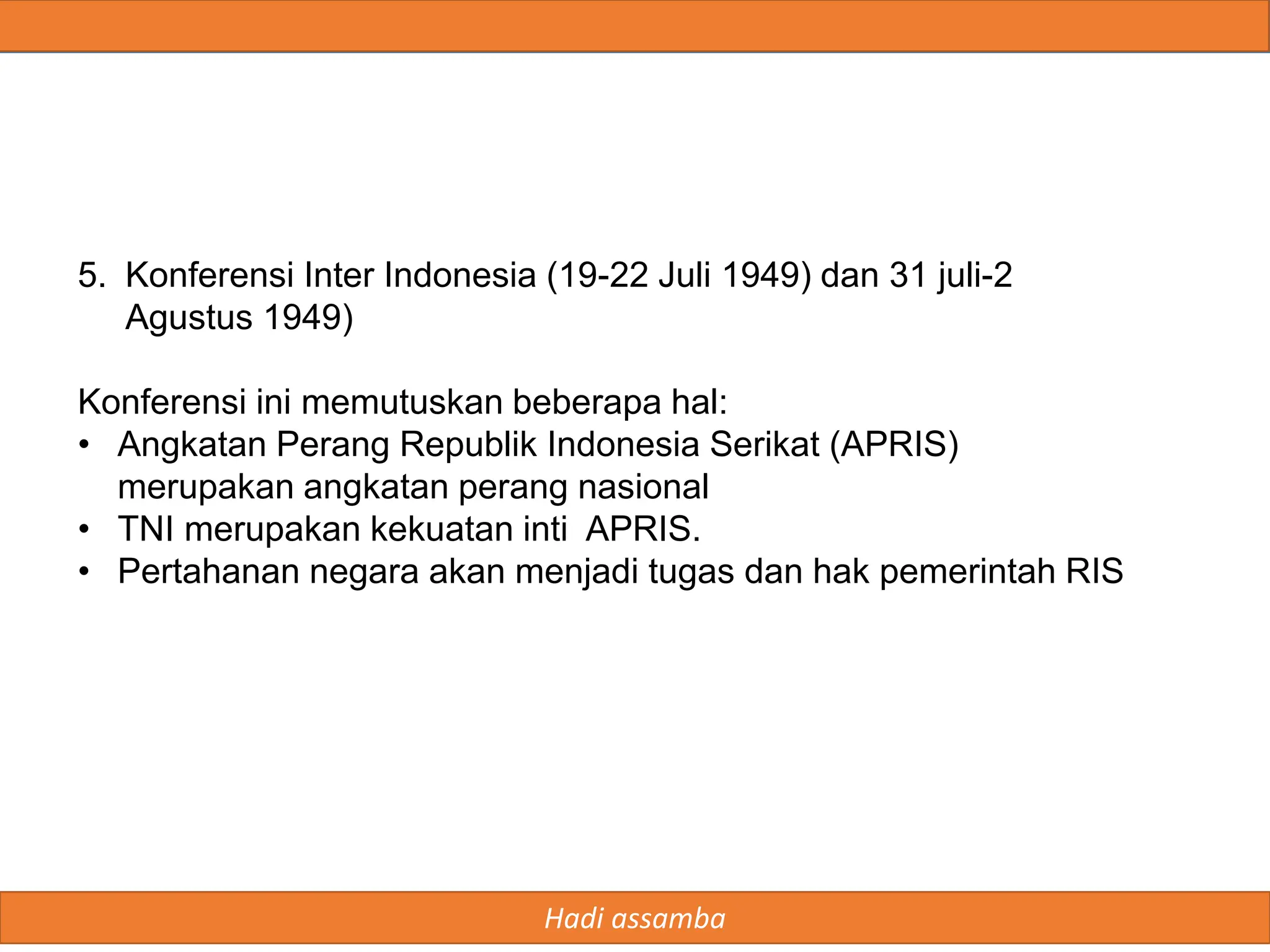 MEMPERTAHANKAN KEMERDEKAAN INDONESIA.pptx