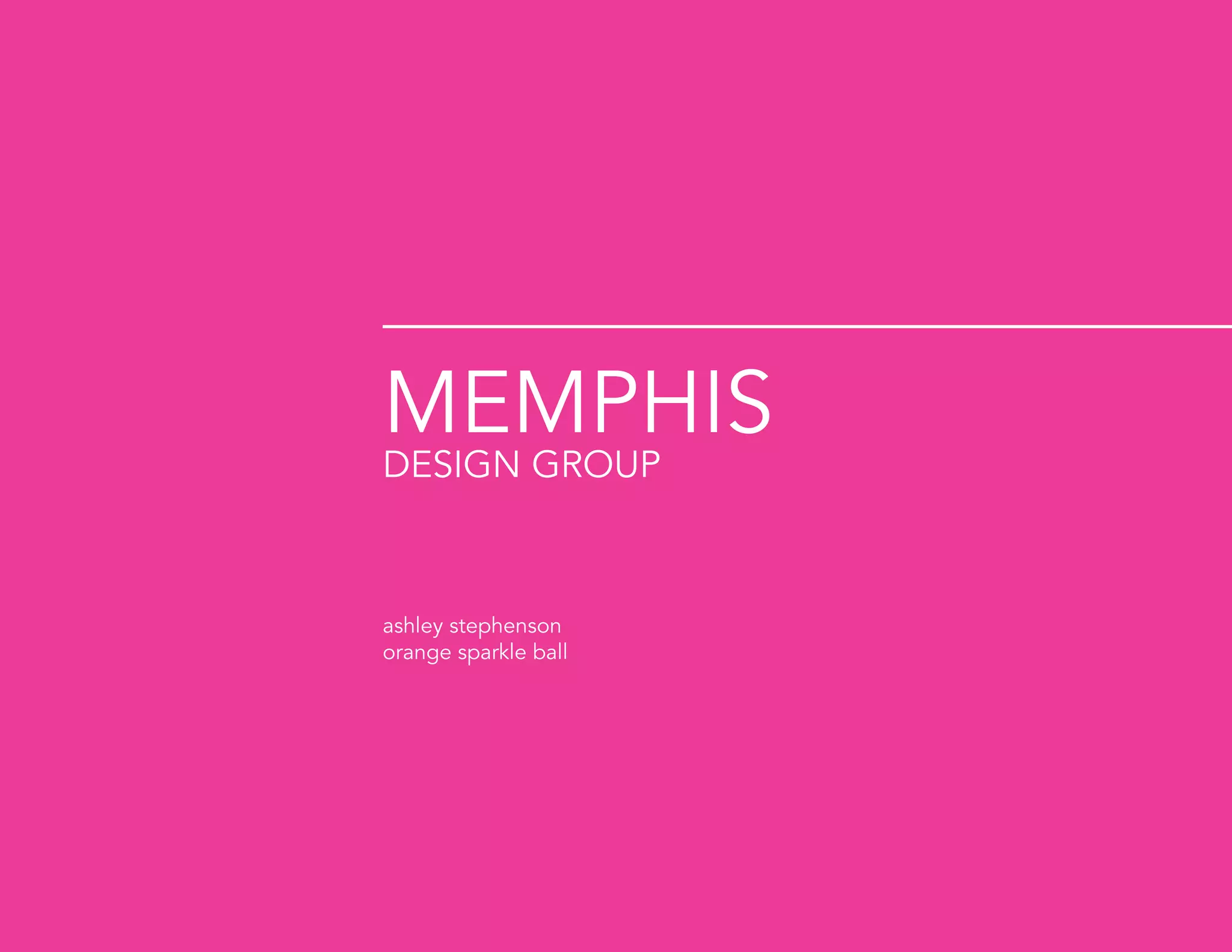 Trends in View: Memphis Design Group | PDF