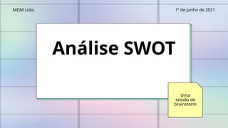 Memphis Diagrama de Análise SWOT Apresentação de Brainstorm.pptx