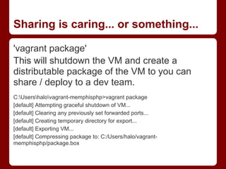 Quick & Easy Dev Environments with Vagrant | PDF