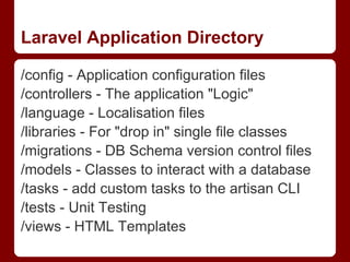 Memphis php 01 22-13 - laravel basics | PDF