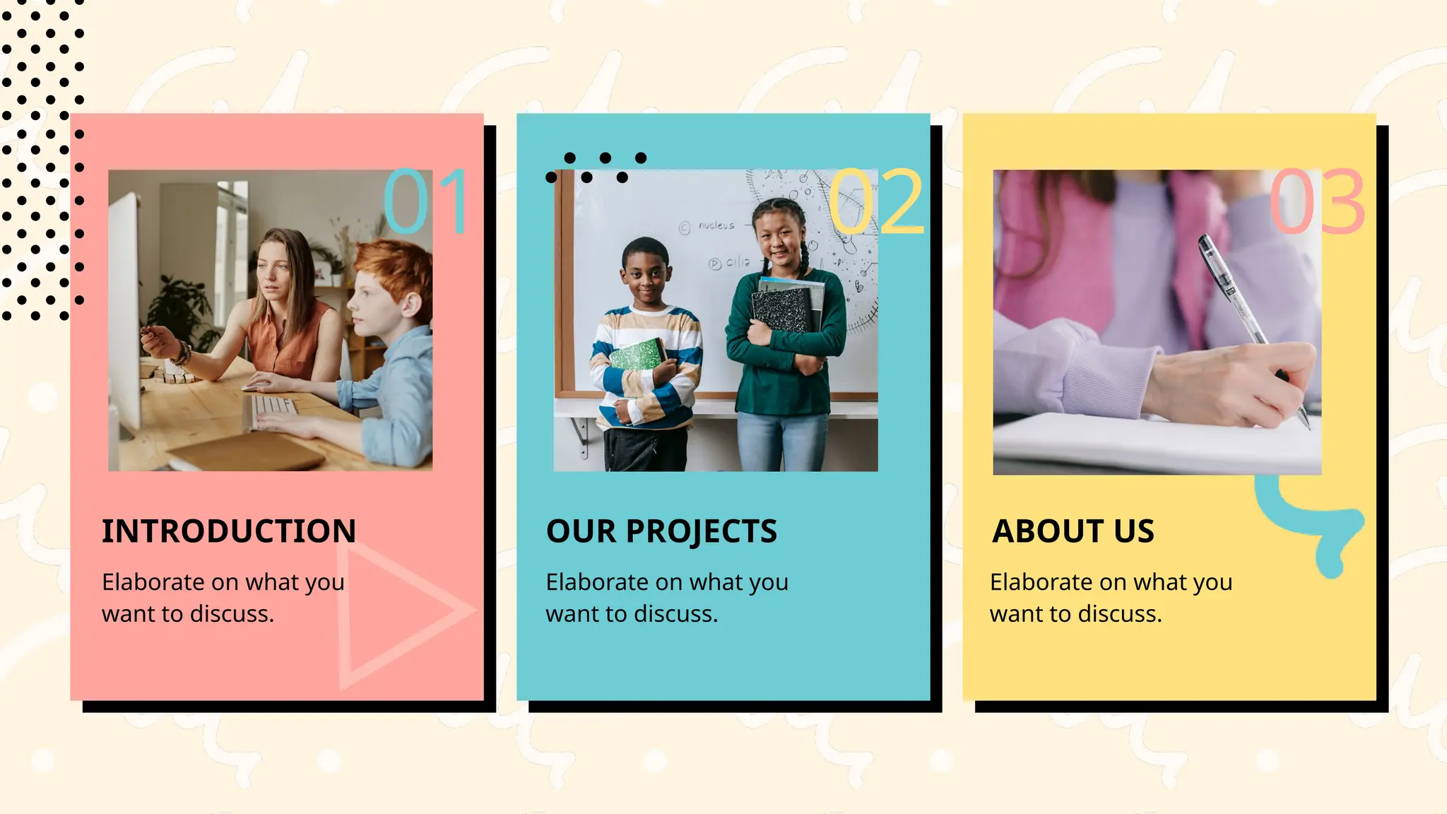 Memphis Playful Education Having Fun While Learning Education Presentation.pptx