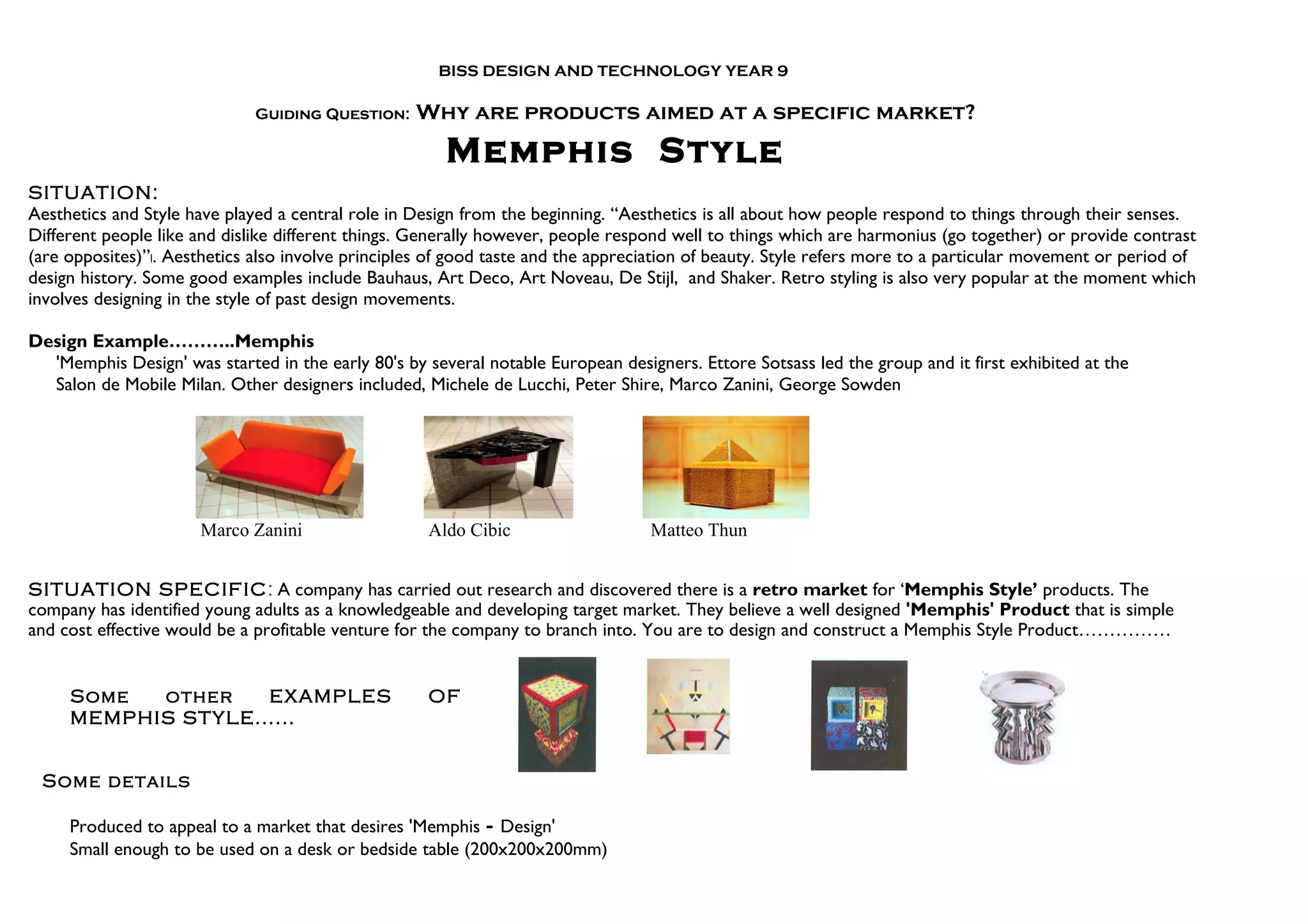 Memphis Style Design | DOC