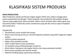 Memproduksi barang dan jasa | PPTX