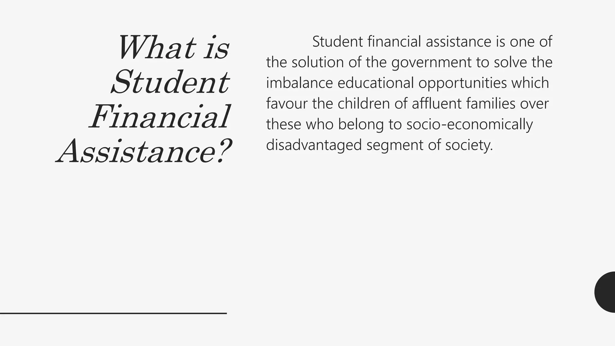 student financial assistance administration | PPT