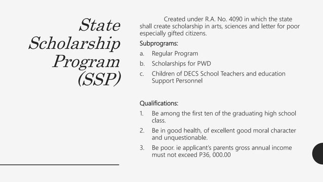 student financial assistance administration | PPT