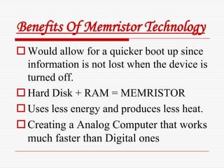 Memristor | PPT
