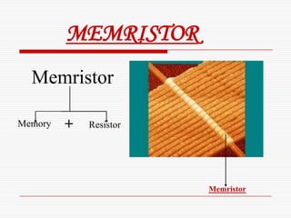 Memristor | PPT
