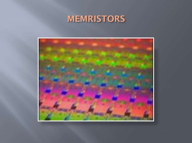 Memristor | PPTX