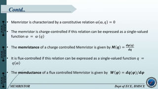 Memristor | PPTX