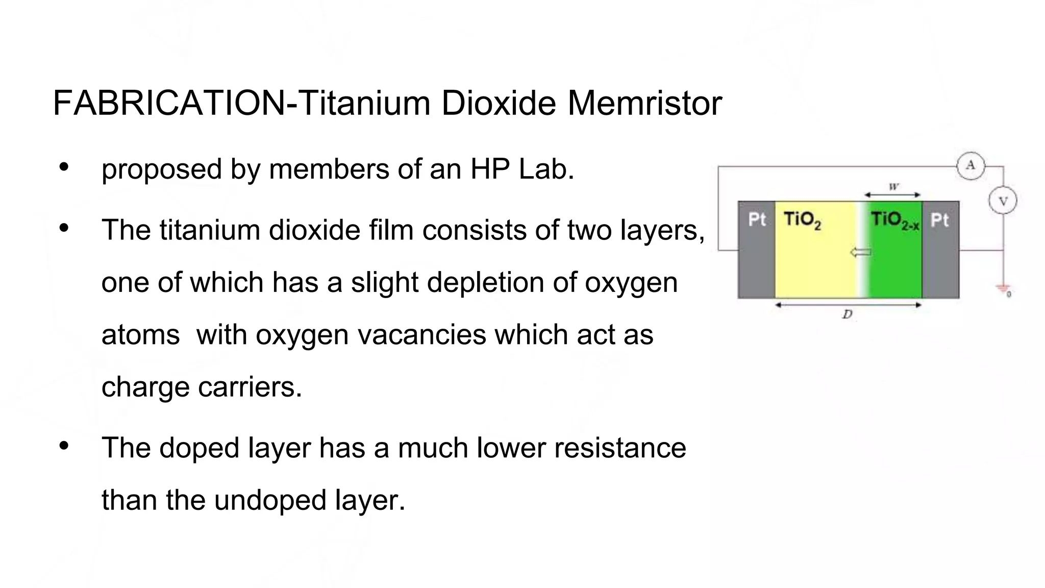 Challenges of emerging memory memristor. | PPTX