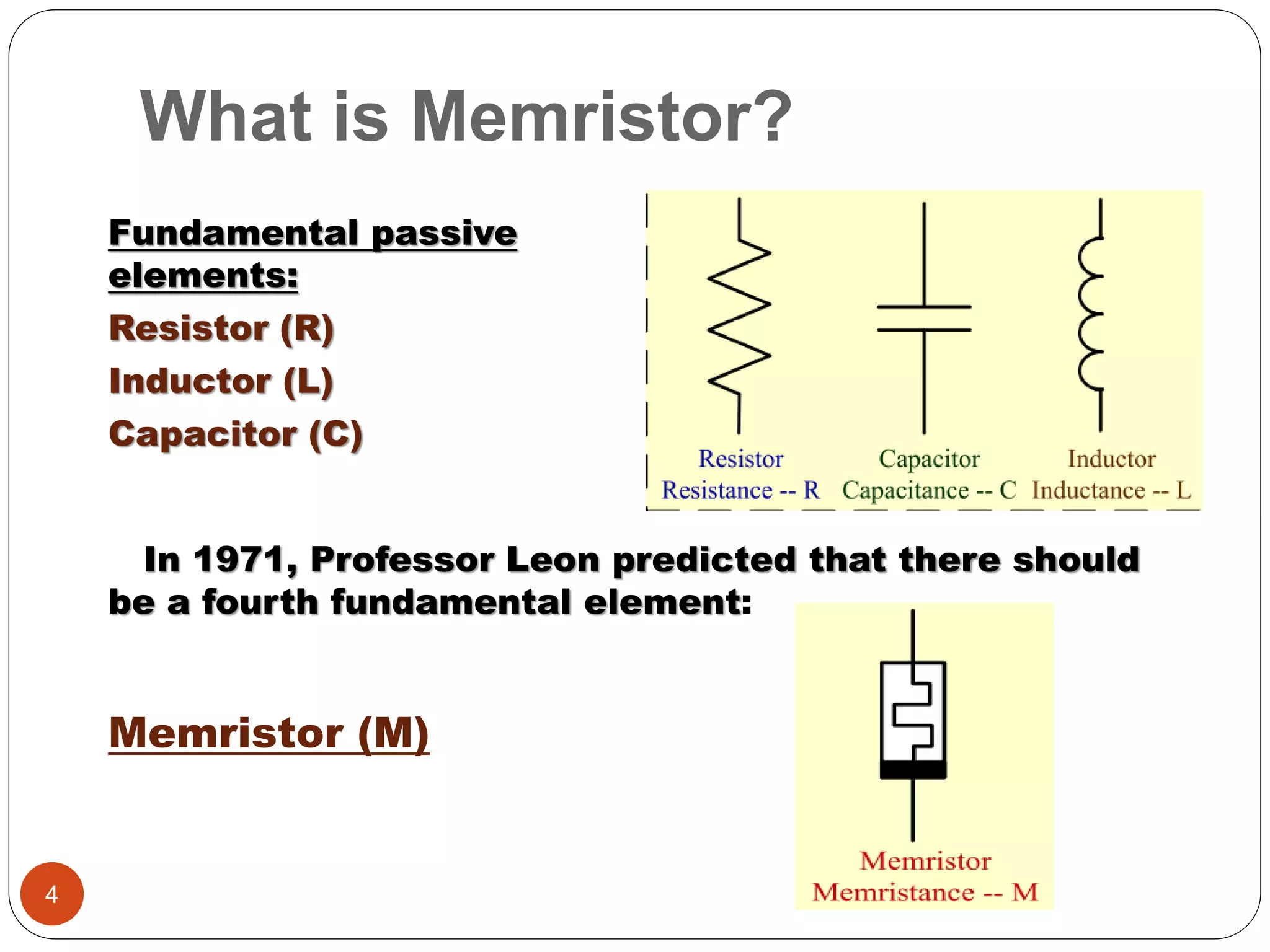 Memristor overview | PDF