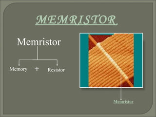 Memristor ppt | PPT
