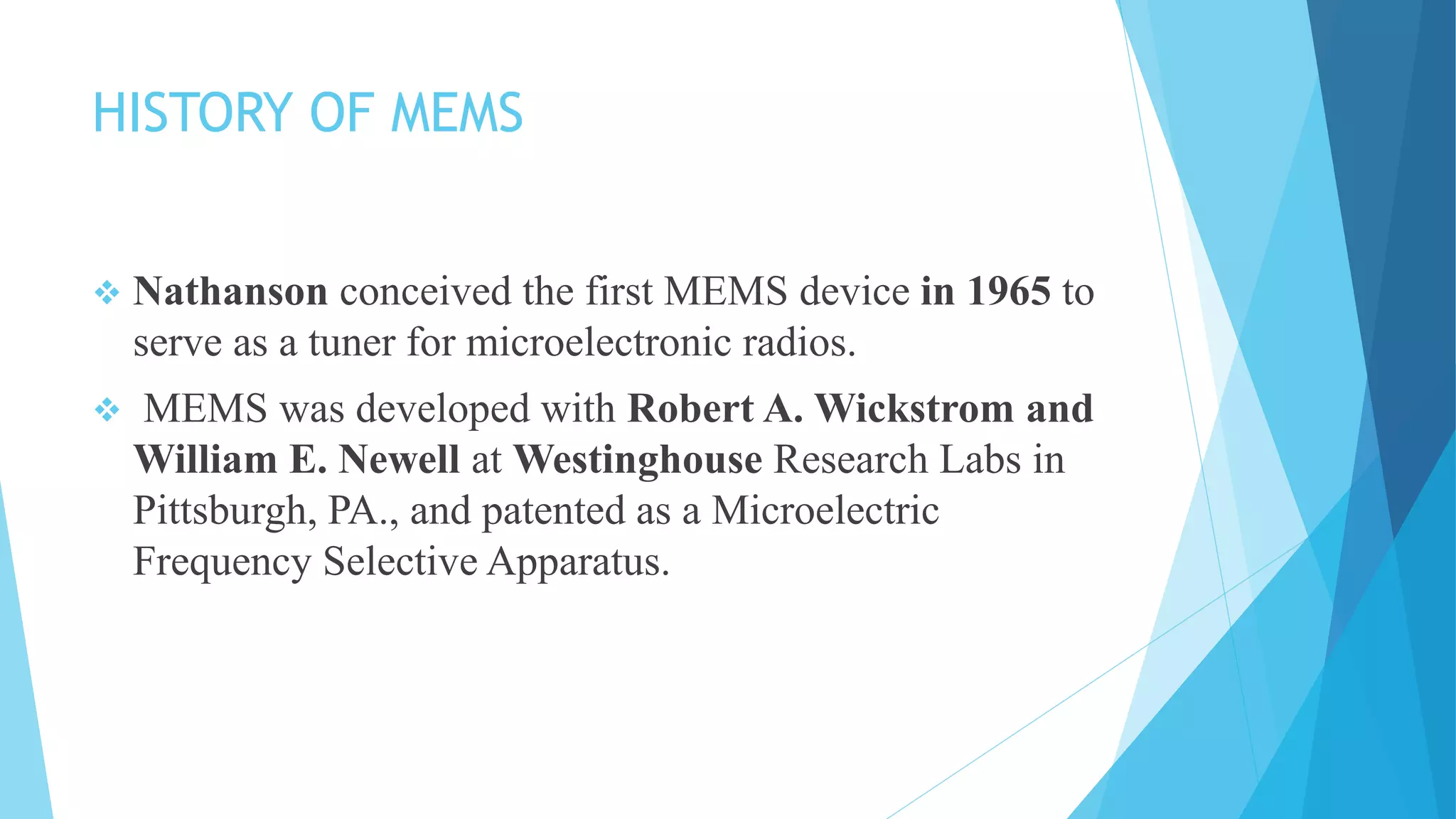 Mems | PPT