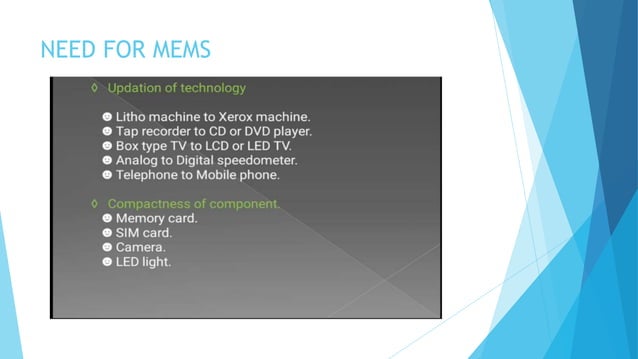 Mems | PPT