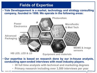 Mems 2013 mef_yole | PPT