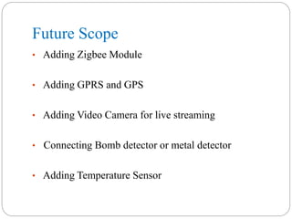 Mems based hand gesture controlled robot | PPTX | Robotics | Technology ...