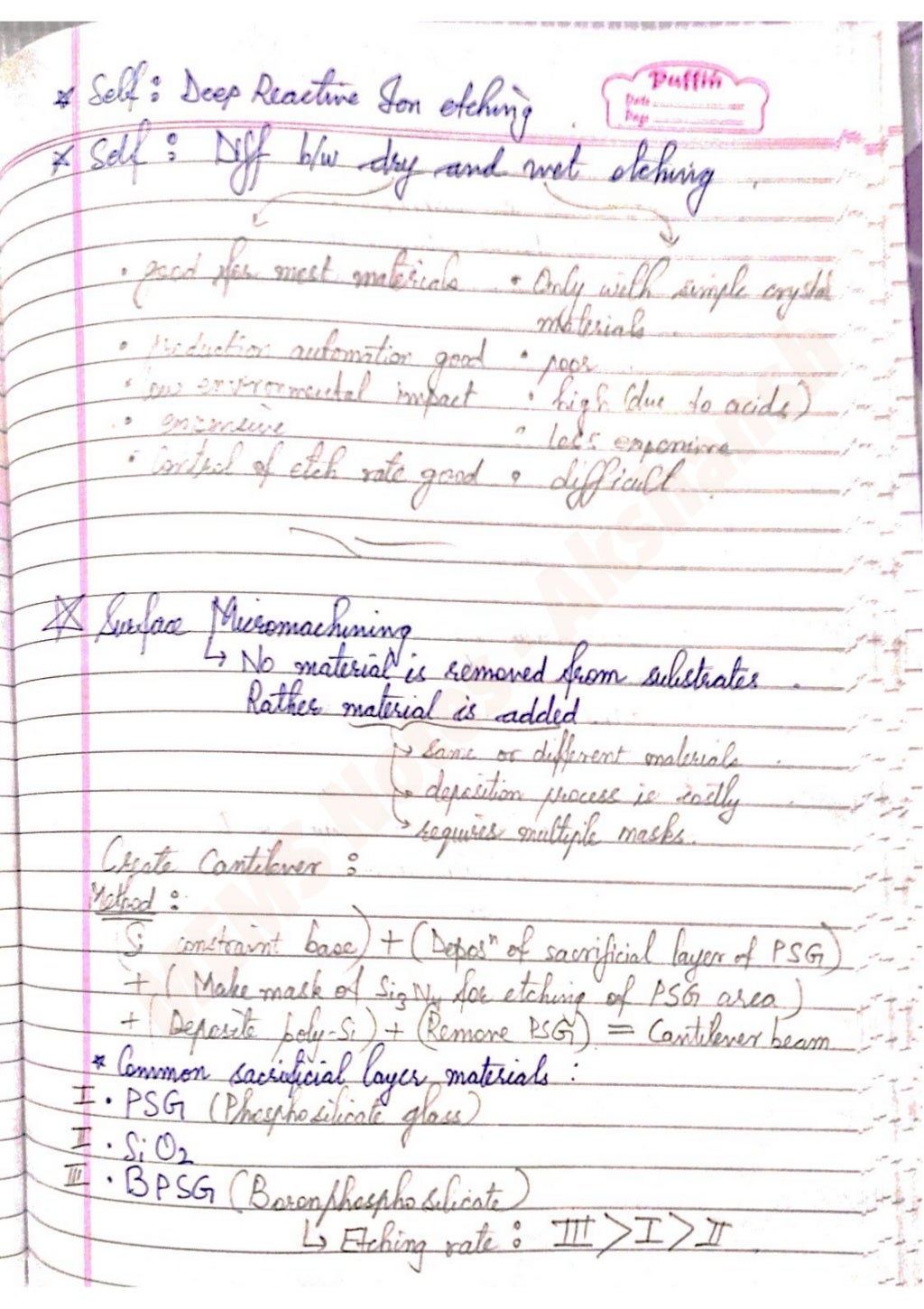 MEMS Notes - Akshansh