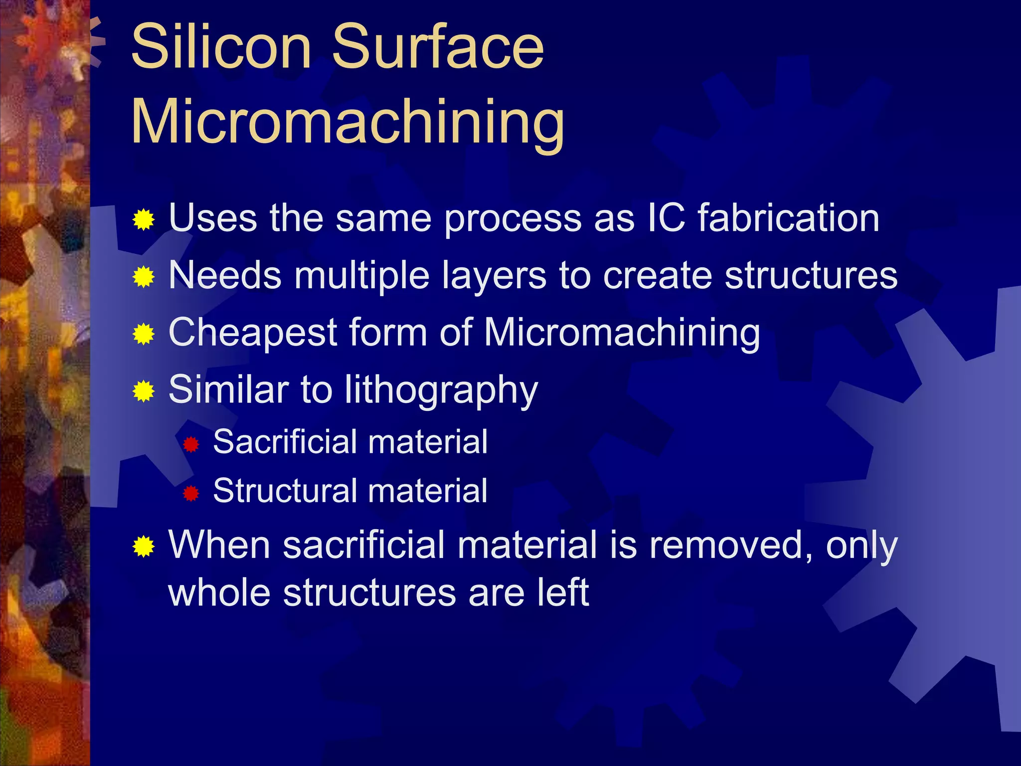 Mems fabrication | PPT