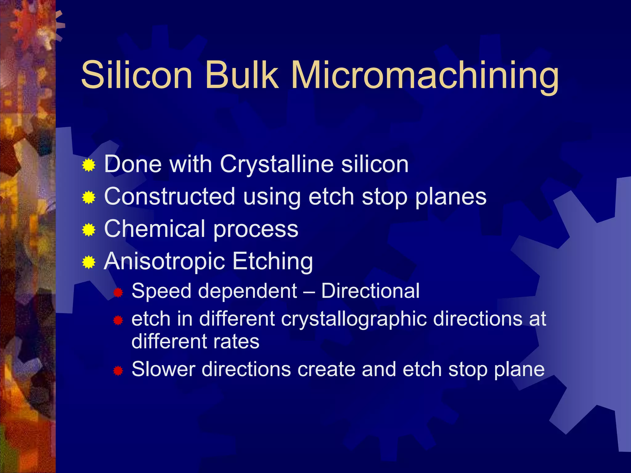 Mems fabrication | PPT