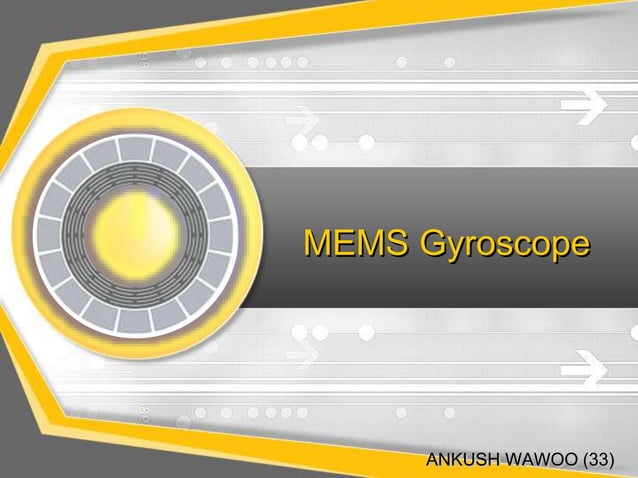 Mems gyroscope working, principle of operation of disc resonator ...