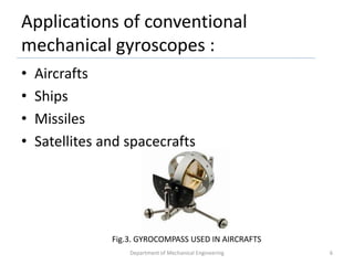 Microelectromechanical Systems(MEMS) Gyroscope | PPTX
