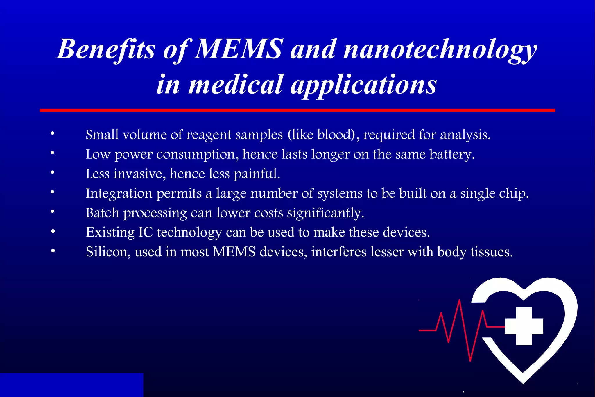 Mems in medical technology | PPT