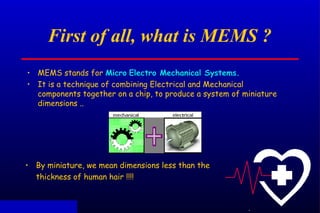 Mems in medical technology | PPT