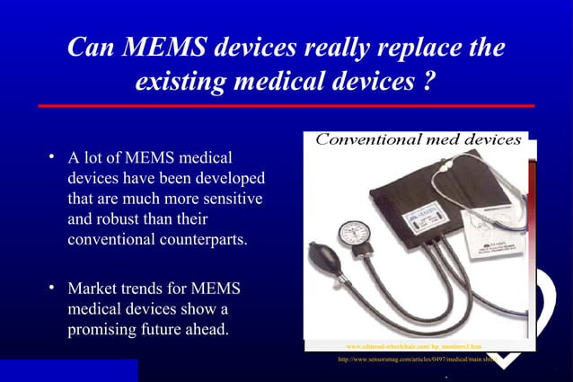 Mems in medical technology | PPT | Birth Control | Reproductive Health