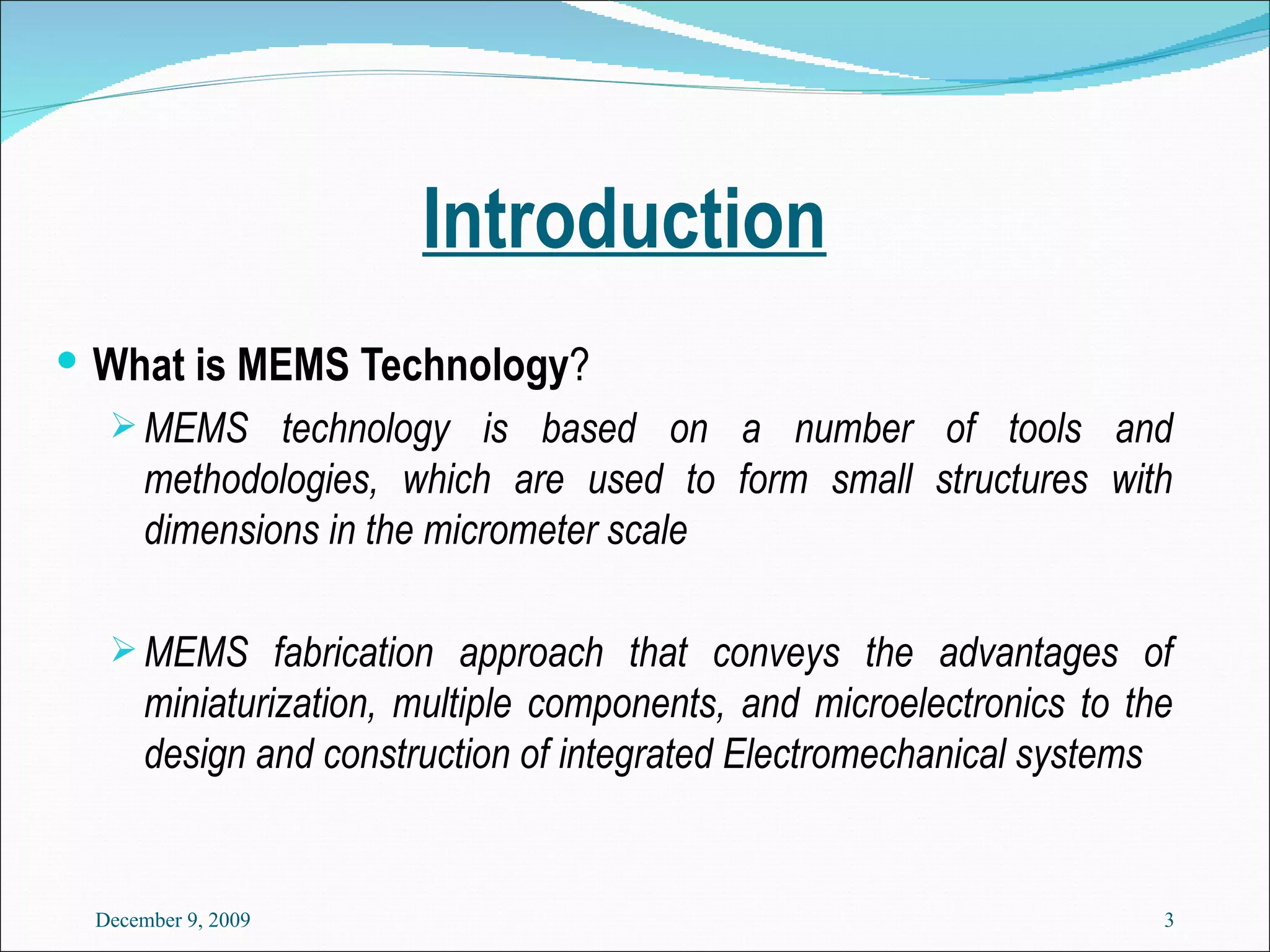 Mems(Intro Presentation) | PPS