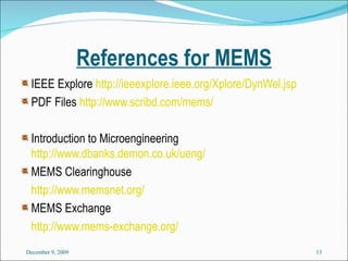 Mems(Intro Presentation) | PPS