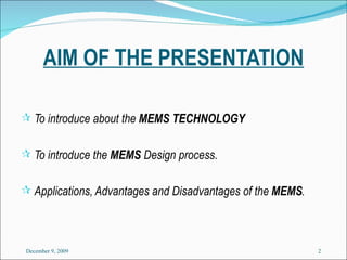 Mems(Intro Presentation) | PPS