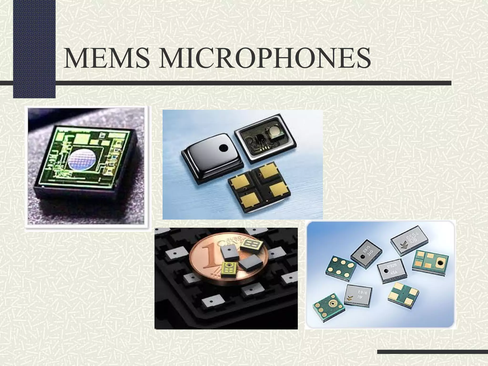 Mems microphone | PPT