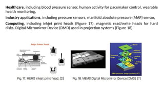 MEMS uses and applications in industry and plants | PPTX