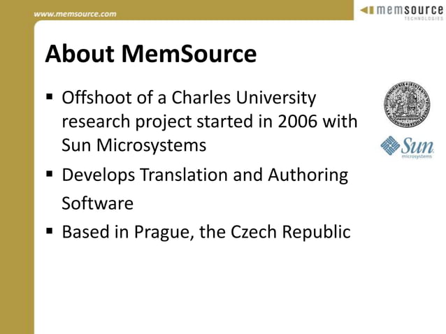 Mem Source Translation Software | PPT
