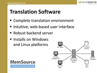 Mem Source Translation Software | PPT