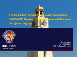 Mems paper | PPT