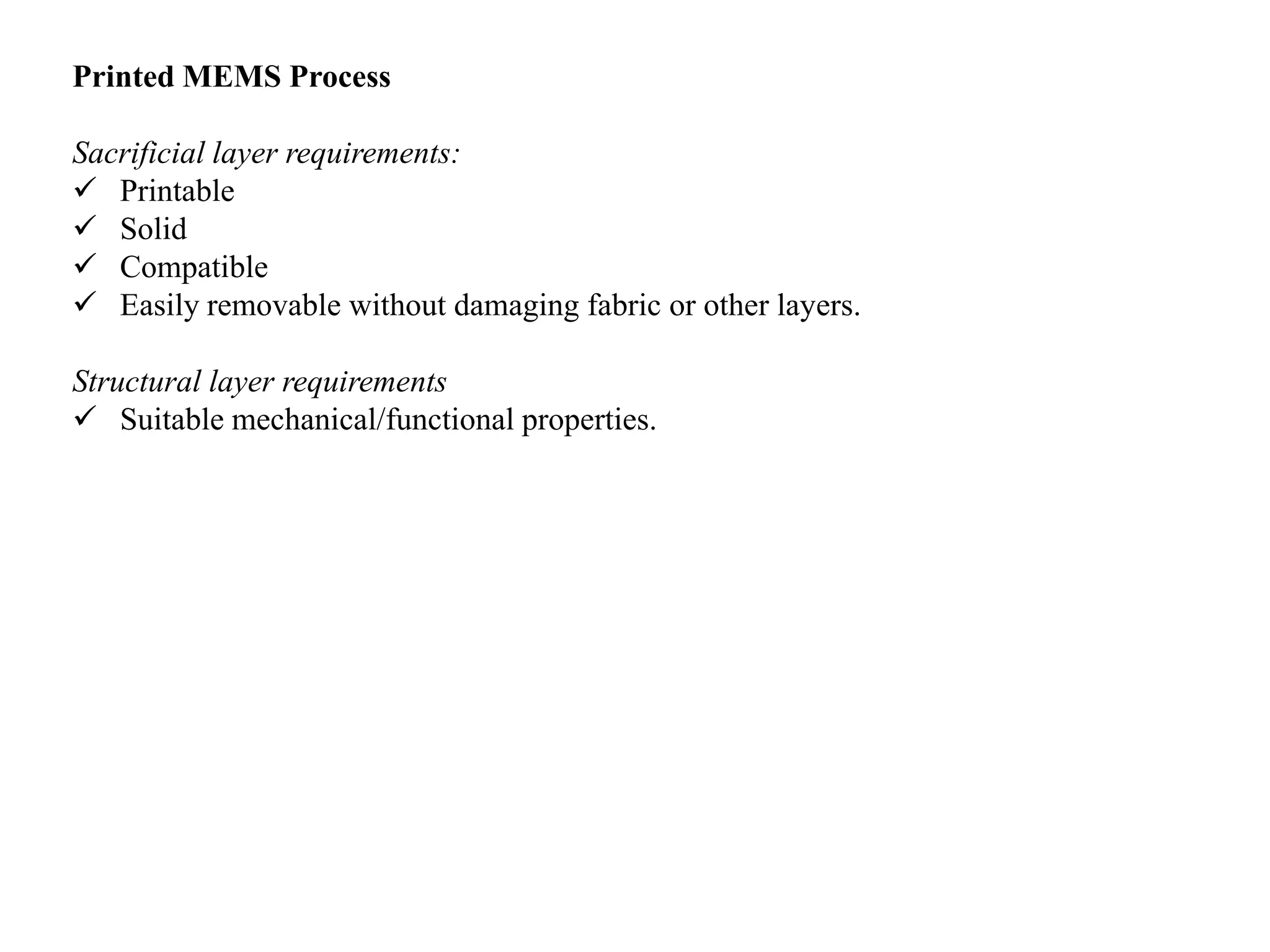 MEMS Sensing in Textiles | PPTX