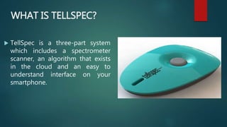Dietary Spectrometer Sensor | PPT