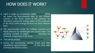 Dietary Spectrometer Sensor | PPT