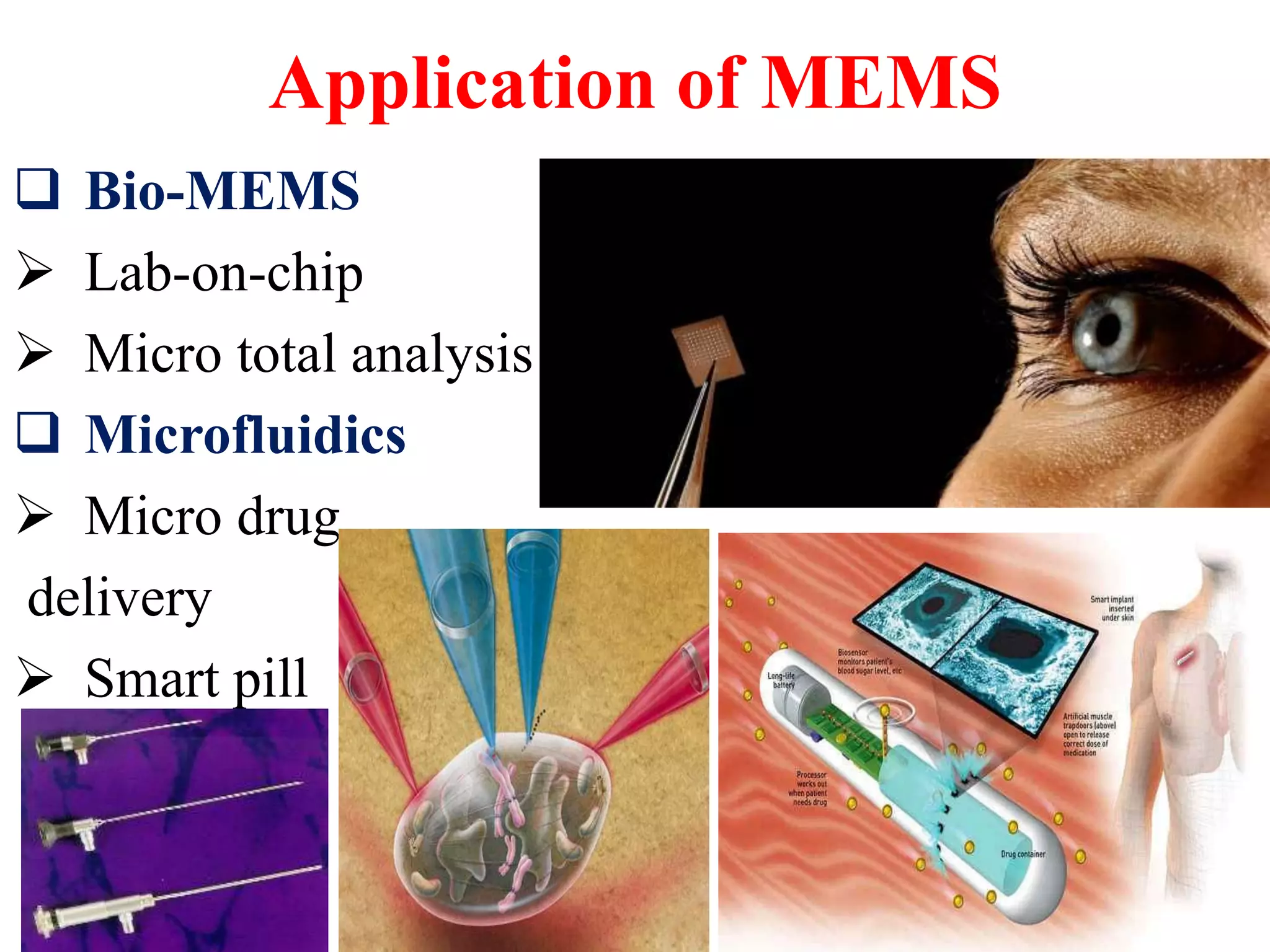MEMS an overview and application | PPT