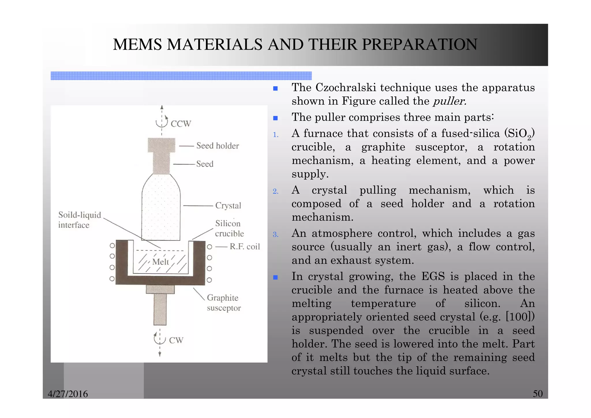 Mems process | PDF