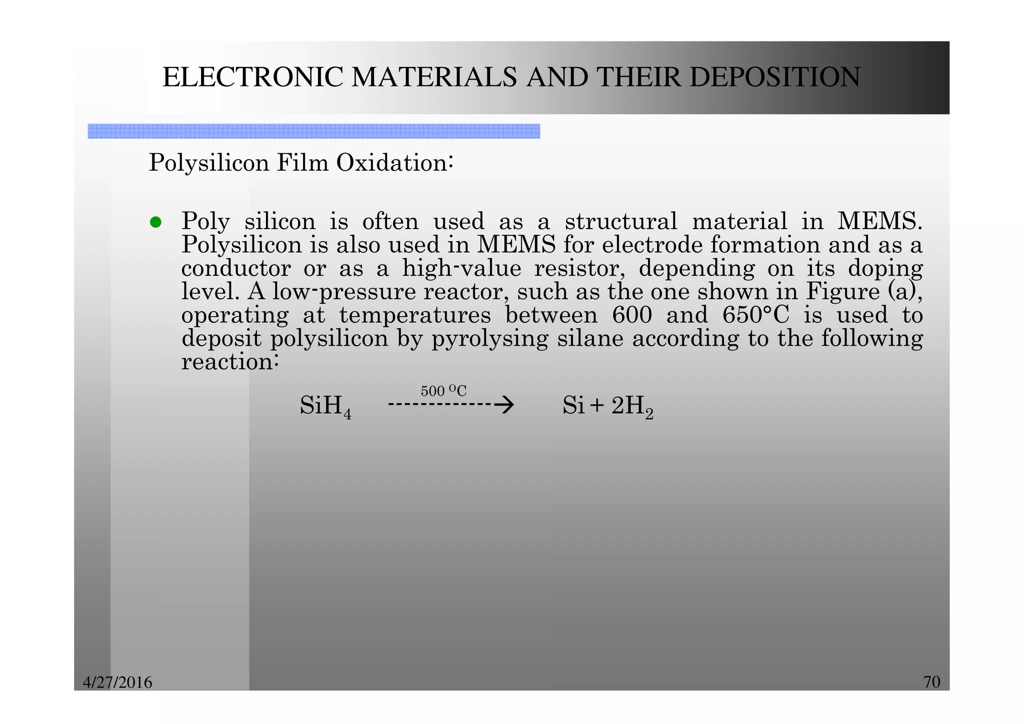 Mems process | PDF
