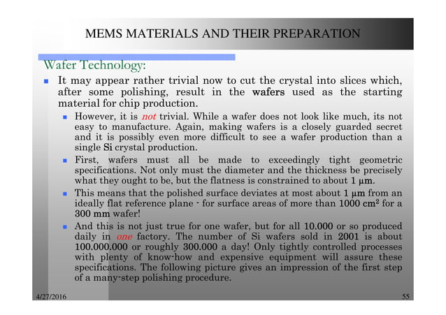 Mems process | PDF